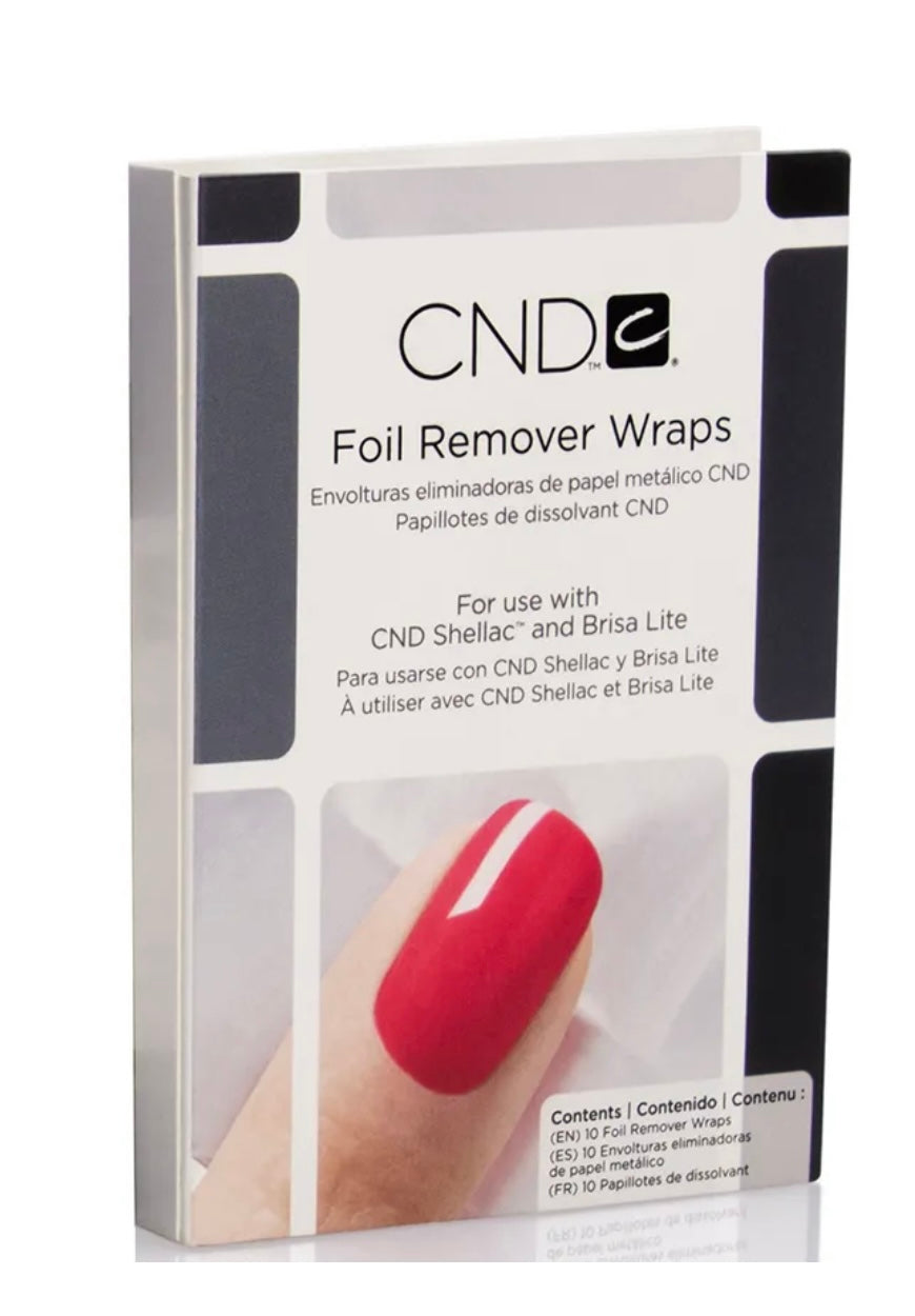 CND Foil Remover Wraps (10 stk) – Cocoon Shop